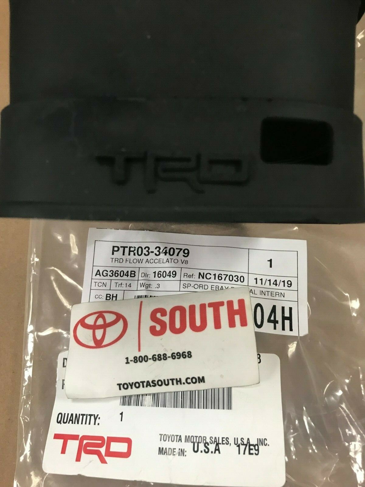 Genuine OEM Toyota TRD Intake Flow Accelerator V8 Tundra & Sequoia ...