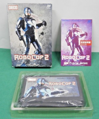 NES -- ROBO COP 2 -- VERY RARE. Boxed. Famicom, Japan Game. Works fully ...