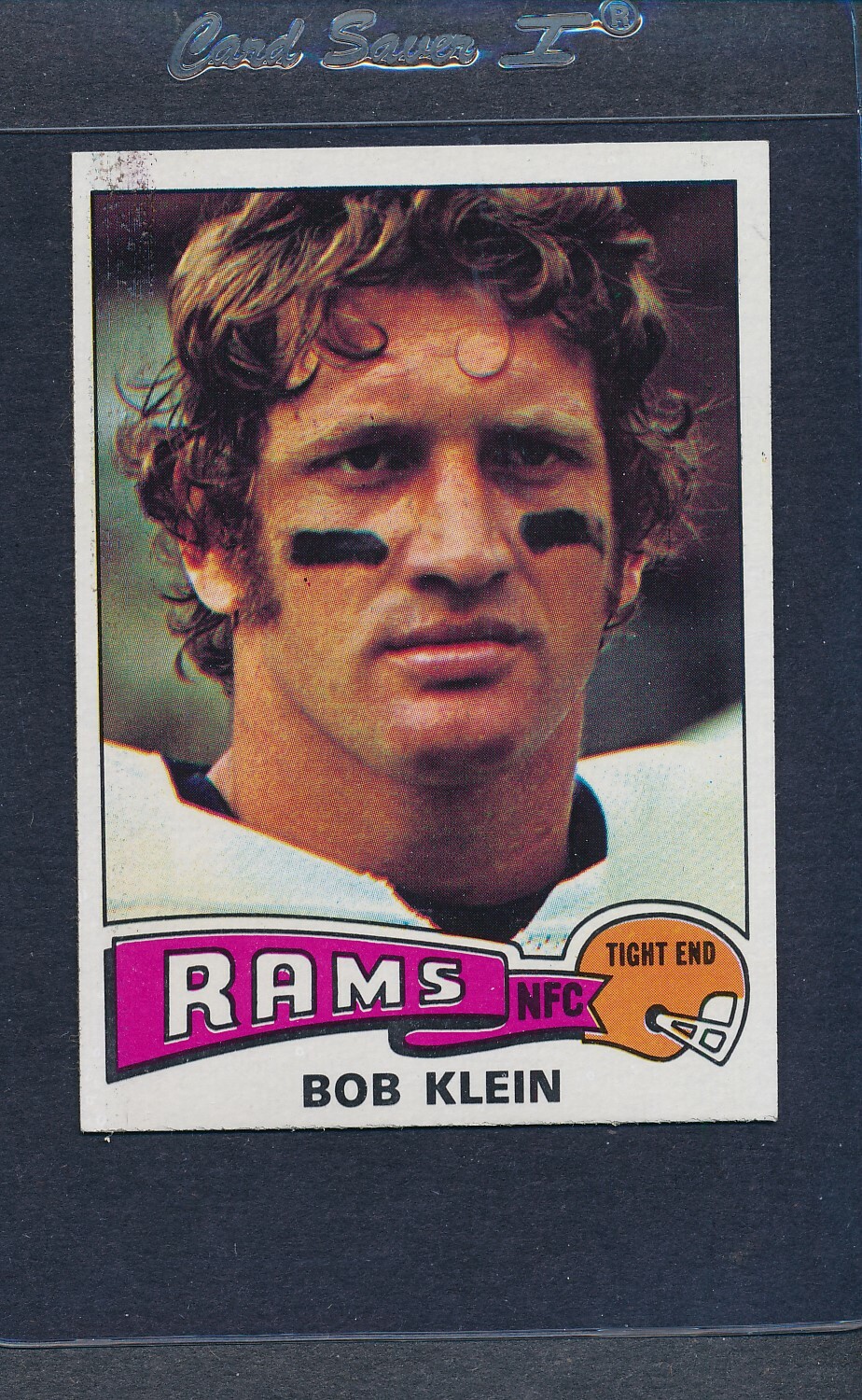 1975 Topps #148 Bob Klein Rams NM/MT *490 | eBay