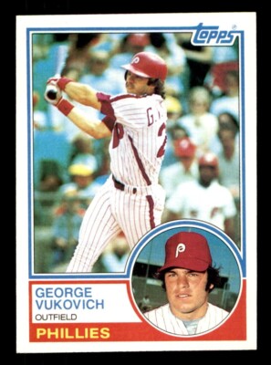 1983 Topps Baseball #16 George Vukovich EX/MT or Better *bb1 | eBay