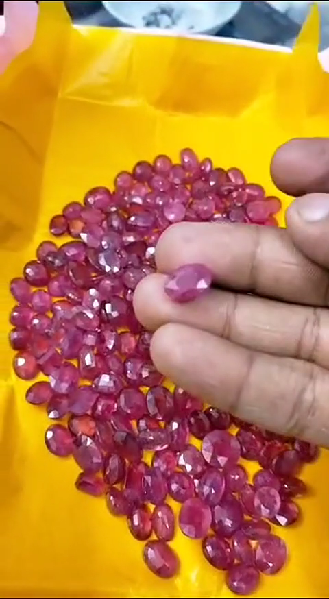Ruby Gemstones 3.25 Ratti Manik Stone Original Certified Natural Loose ...