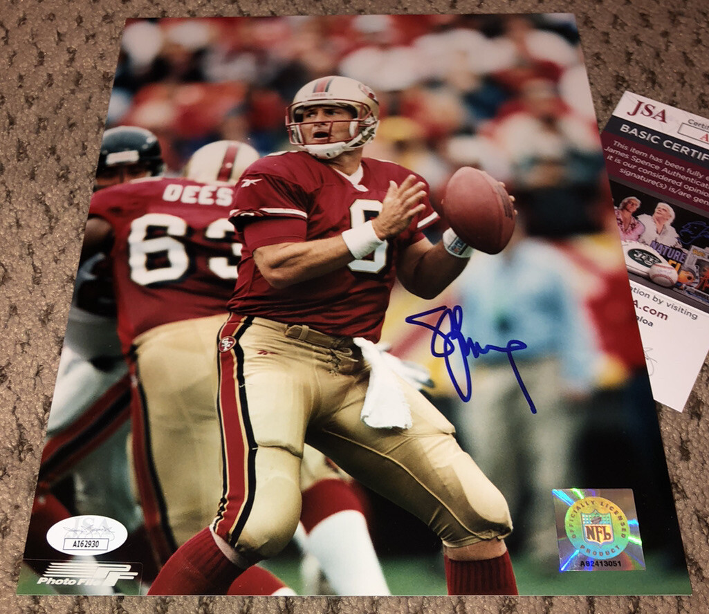 Steve Young Autographed Memorabilia | Signed Photo, Jersey ...