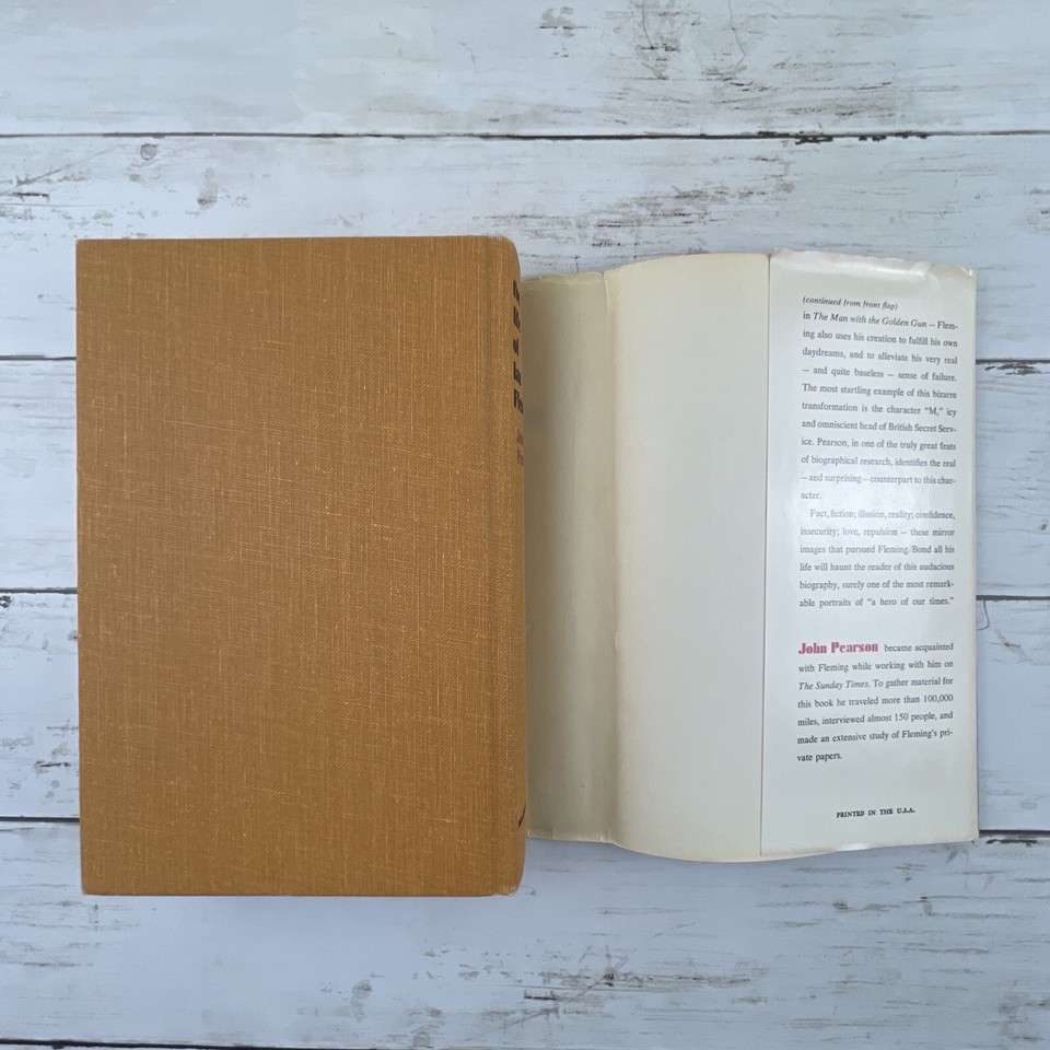 The Life Of Ian Fleming John Pearson James Bond Author Biography Vintage 1966 | eBay