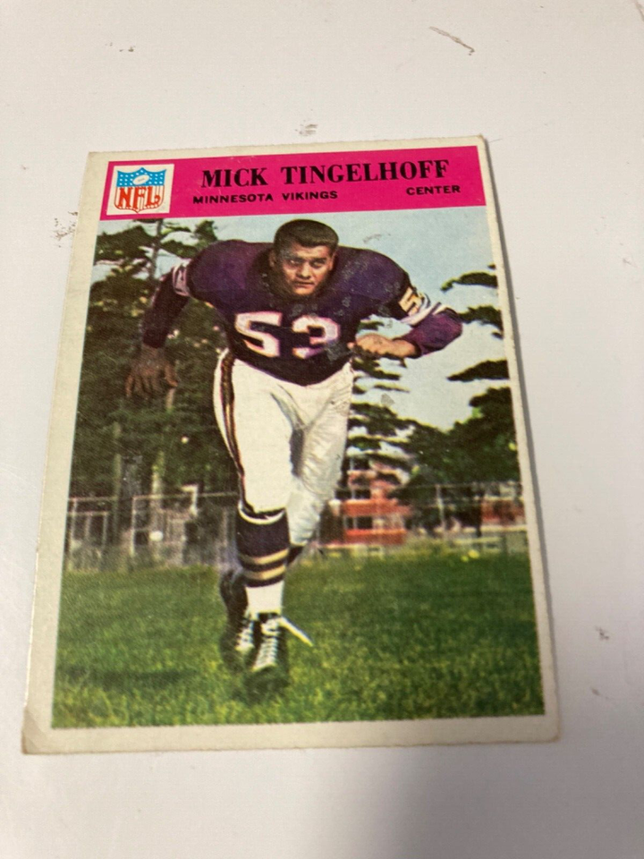 Lot of 60 different 1966 Philadelphia Football cards. Ditka, Brown ...