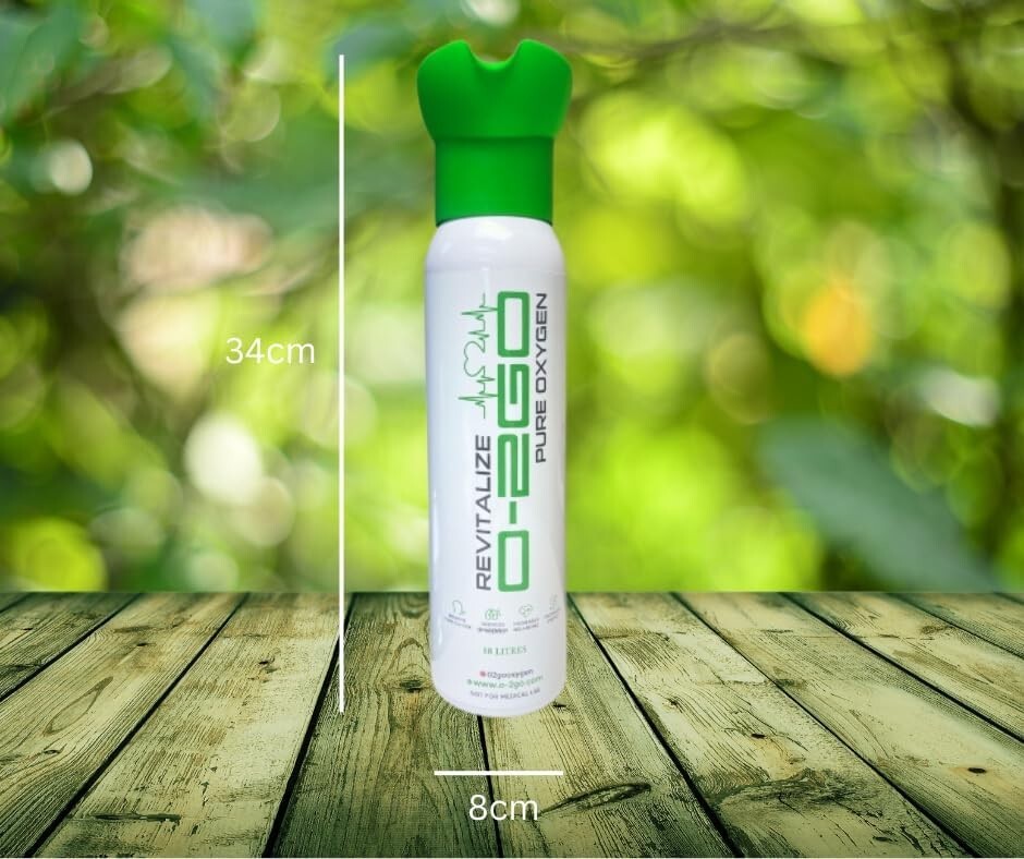 O2GO 18 L 99.5% Pure Oxygen Cannister With Integrated Face Mask O2 | eBay