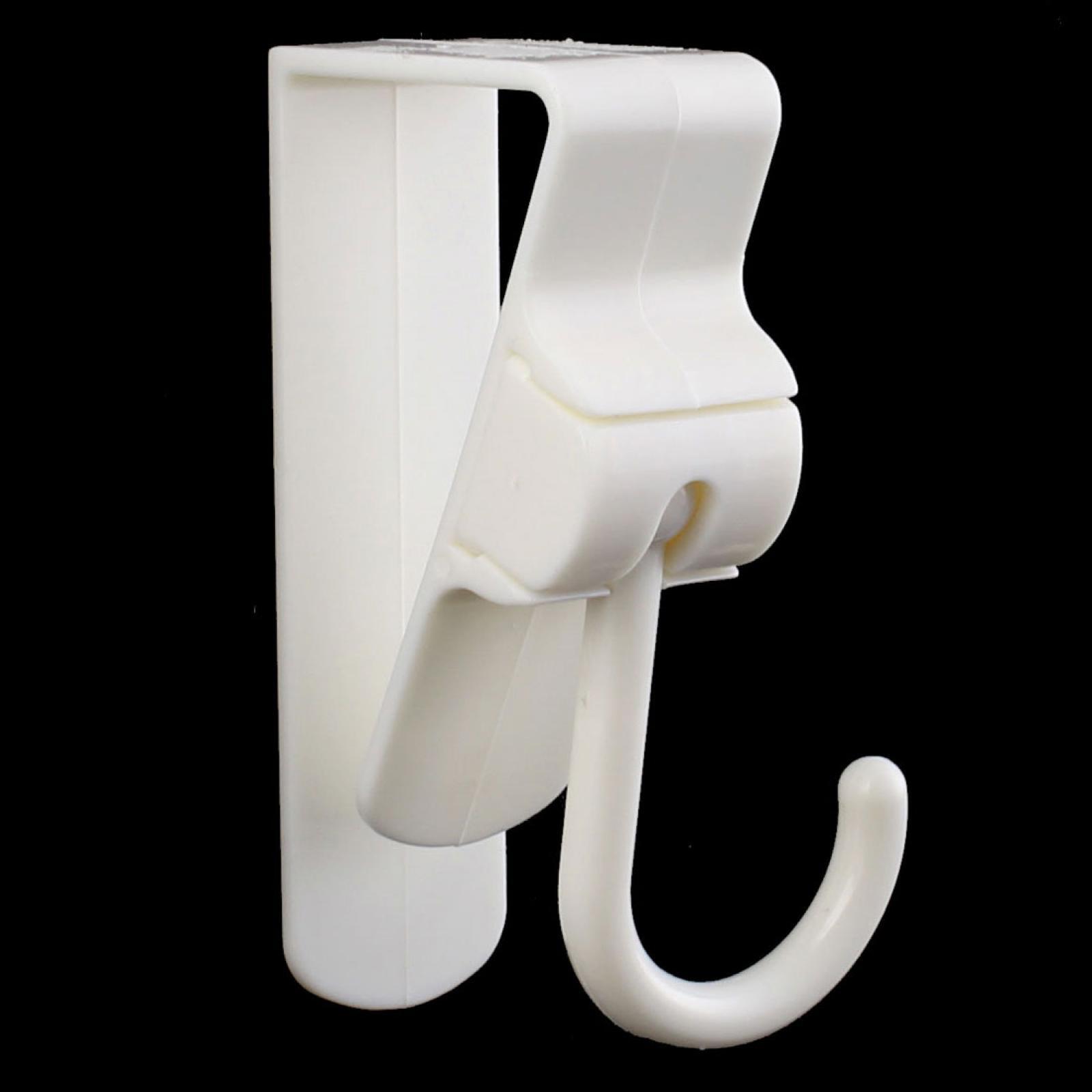 Kitchen Bedroom Wardrobe Plastic Door Hook Hanger Pothook Organizer ...