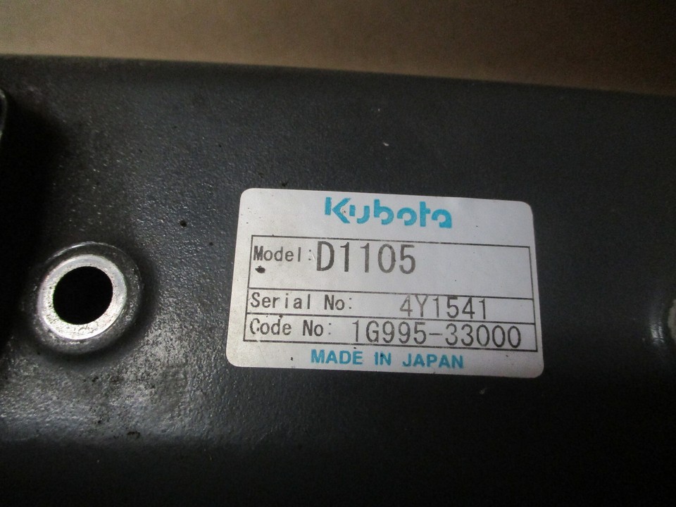 Toro Groundsmaster 328-D Kubota D1105 OEM Fuel Injector Pump 30627 328D ...