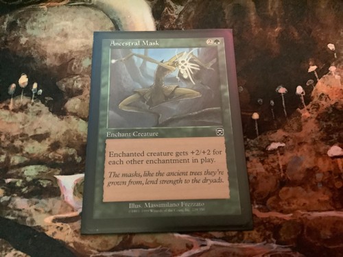 MTG - Magic the Gathering Card - Ancestral Mask - Enchantment ...