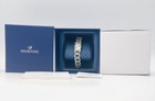 Swarovski Cocktail Watch SwissMade Full Pavé Crystal Bracelet Silver ...