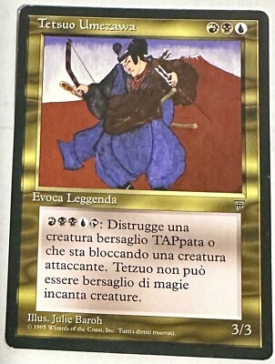 MTG Italian Legends Tetsuo Umezawa Rare LP, reserved list | eBay