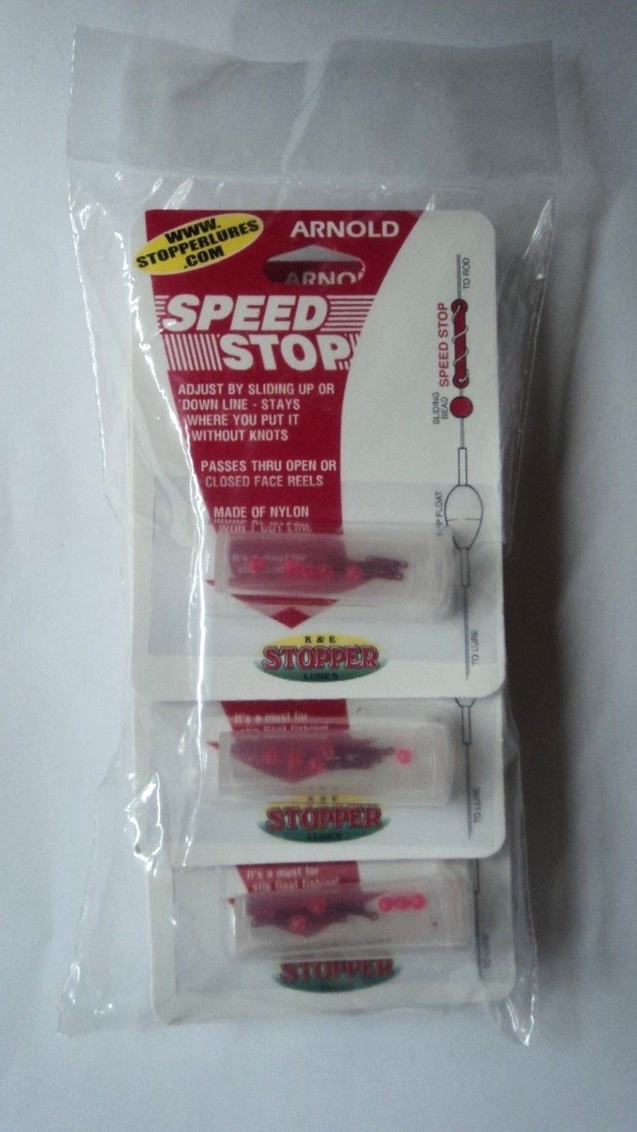 Arnold Speed Stop, SIX Packs of Bobber Stops, Most Popular #SS-50-1 | eBay