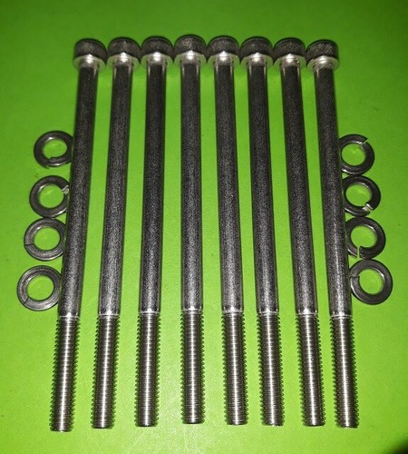 8x Ford Cologne V6 2.8 Engine Plenum Air Box Stainless CAP Bolts Sierra ...