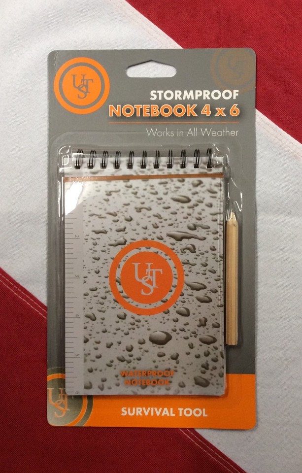 Stormproof Notebook 4x6 all weather emergency disaster tactical ...
