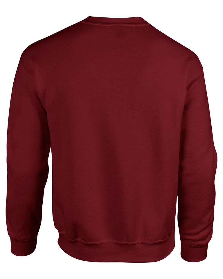 Gildan G180 Adult Cotton/Polyester Crew Neck Heavy Blend Fleece Knit ...