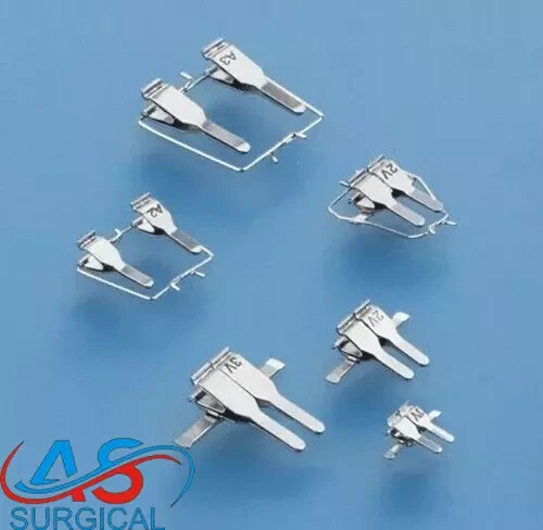 Acland Micro Surgery Vessel Clamps Sets For Plastic Surgery and ...
