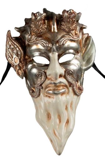 Silver Devil Mask 40 Cm - Venetian Tradition Carnival Venice # 22685 | eBay