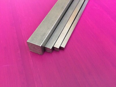 STAINLESS STEEL SQUARE BAR KEYWAY keysteel 2mm 3mm 4mm 5mm 6mm 7mm 8mm ...