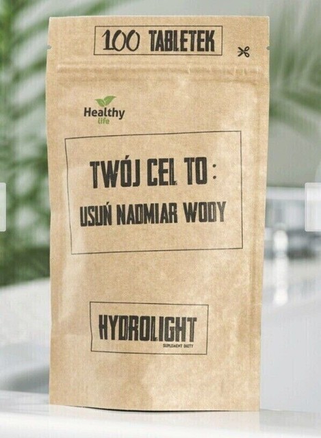 2 X Hydrolight Twój Cel to Usuń Nadmiar WODY ODCHUDZANIE - 100 Tablets ...