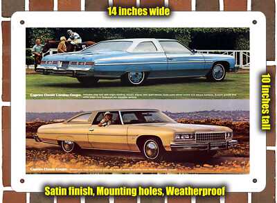 Metal Sign - 1976 Chevrolet Caprice Classic Impala (Sign Variant #02 ...