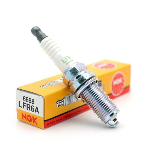 1 Bougie NGK LFR6A Spark Plug Stock Numéro 6668 Applications Nautique ...
