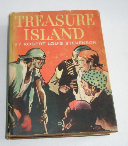 Treasure Island Robert Lewis Stevenson HC/DJ Whitman Publishing Undated ...