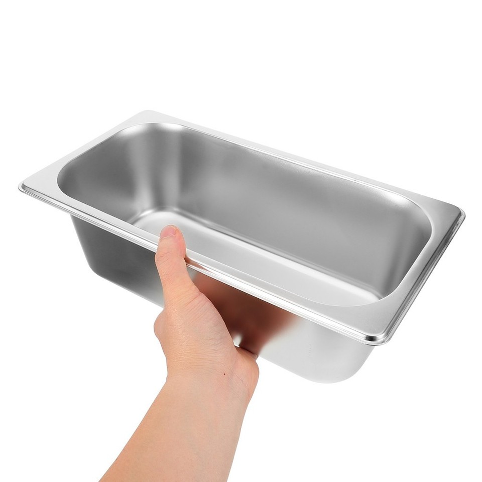 Warming Trays for Buffets Party Stainless Steel Cold Serving Food Pan ...