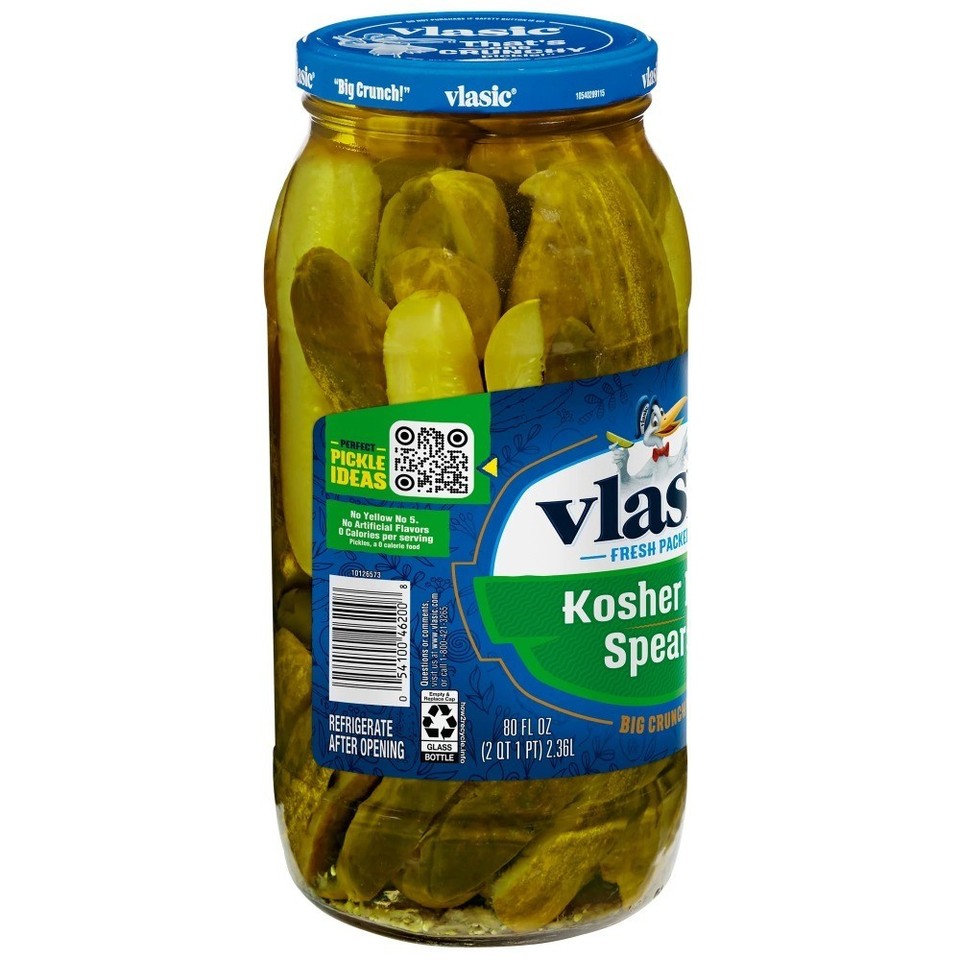 Kosher Dill Pickle Spears Keto Friendly Pickles Low Carb Snack 3 Pack ...