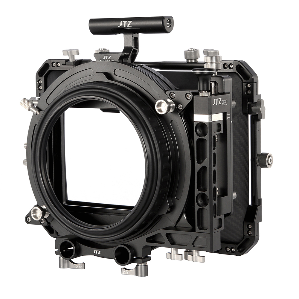 JTZ DP30 4x4" Film Matte Box Carbon Fiber 15mm/19mm For Sony RED For ...