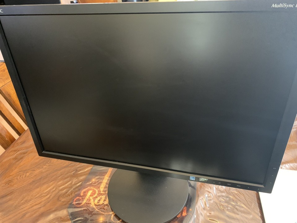 24” NEC Multisync ea243wm Monitor With Built-in Sound/speakers and HDMI ...