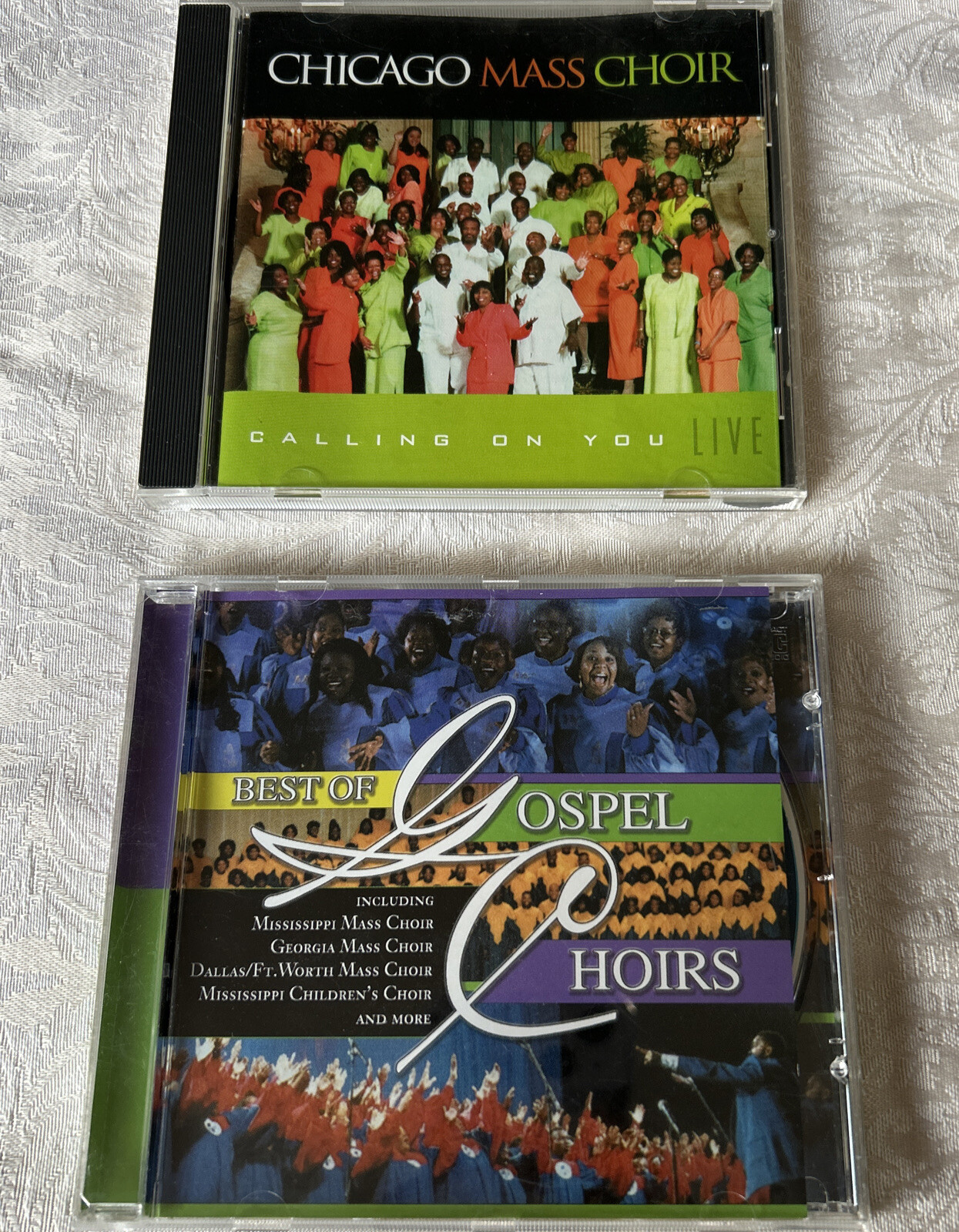 Lot of 2 MASS CHOIR CD’s Gospel Christian Varied Choirs | eBay