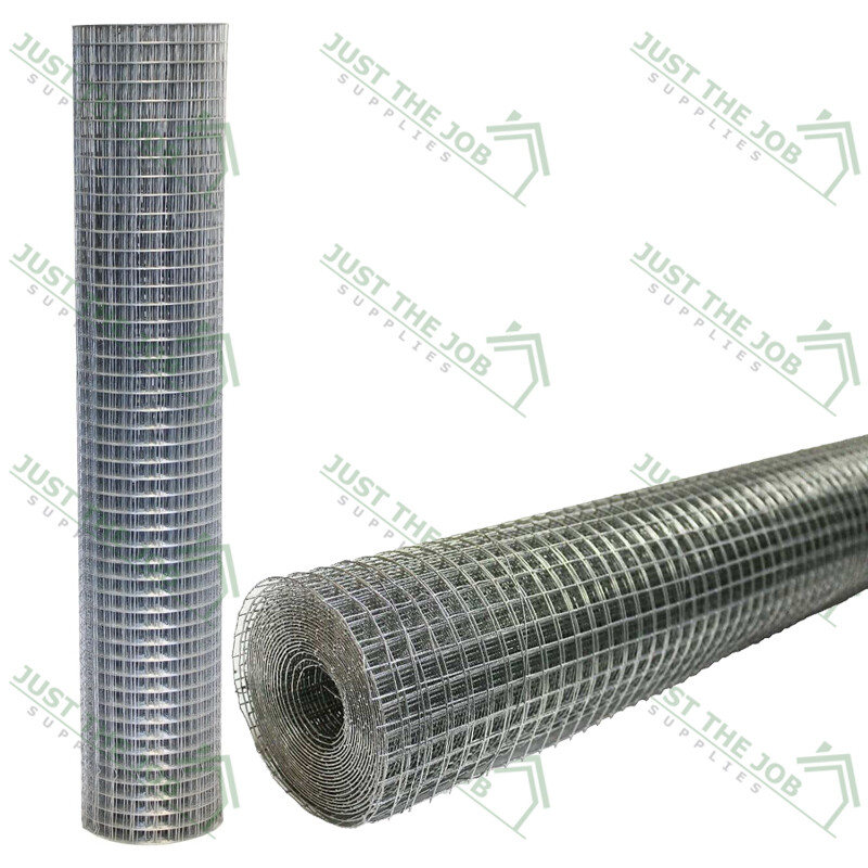 Welded Wire Mesh 1'x1' Galvanised Fence | Grelly UK