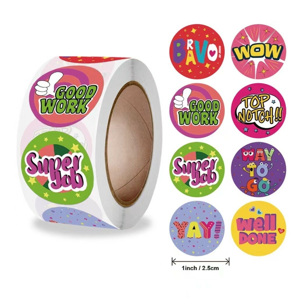 Encouraging Stickers For Kids Religious Stickers For Kids (16 Round