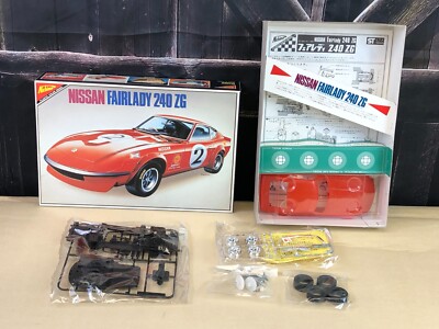 OPEN BOX Nichimo 1:24 Plastic Model Kit NISSAN FAIRLADY 240 ZG Japan ...