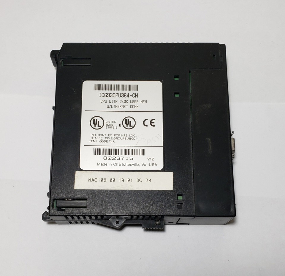 GE Fanuc IC693CPU364-CH Series 90-30 CPU Module 364 Fully Functional | eBay