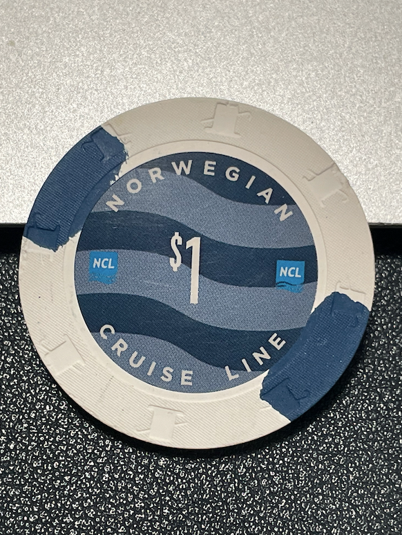 $1 NORWEGIAN CRUISE LINE CASINO CHIP POKER CHIP SHIP TOKEN | eBay