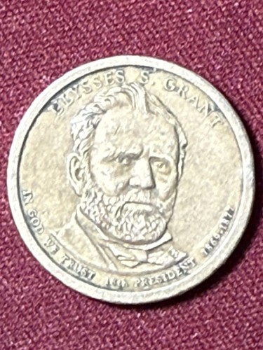 2011-D ULYSSES S. GRANT Presidential $1 Dollar 18th President 1869-1877 ...
