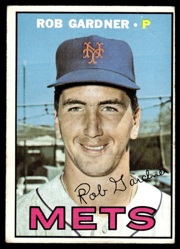 1967 Topps Rob Gardner #217 New York Mets Baseball Card | eBay