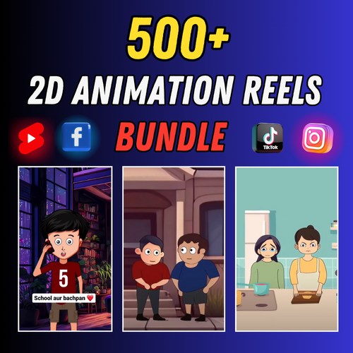 2D Animation Reels Bundle | eBay