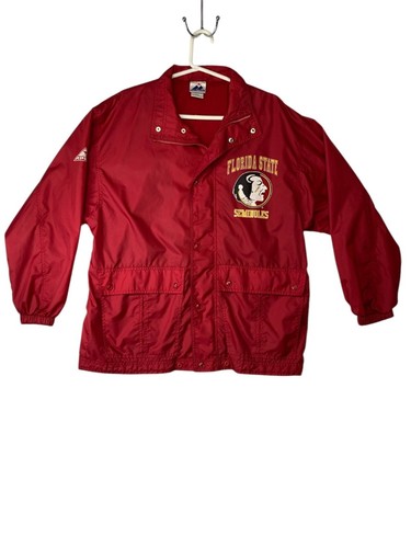 Vintage Red Florida State Seminoles Starter Jacket Windbreaker Medium ...