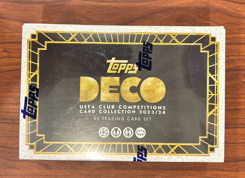 2023-24 Topps DECO UEFA Club Completions Card Collection Box Set Sealed ...
