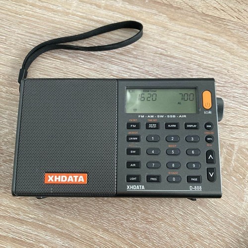 XHDATA D-808 Portable Digital Radio FM AM Stereo | eBay