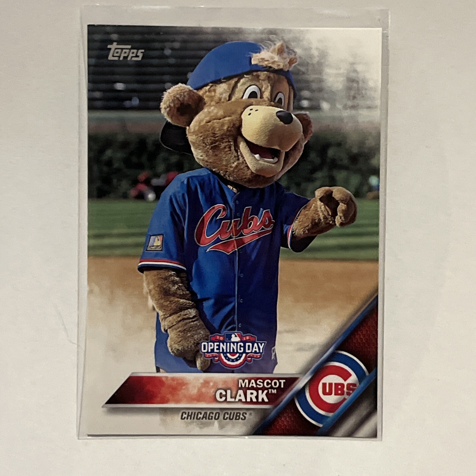 2016 Topps Opening Day Mascots Clark the Cub Clark #M-8 | eBay