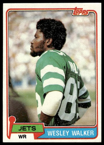1981 Topps #118 Wesley Walker New York Jets | eBay