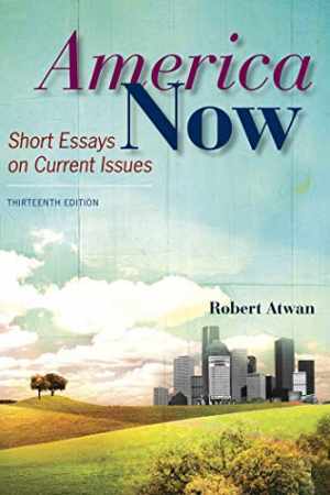 America Now: Short Essays on Current - Paperback, by Atwan Robert ...