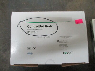 Roche Cobas Control Set Vials REF 03142949 NEW FREE SHIPPING | eBay