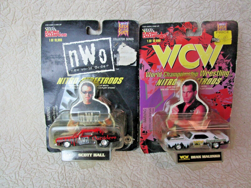 racing champions NWO 68 Road Runner Scott Hall WCW Dean Malenko Camaro ...