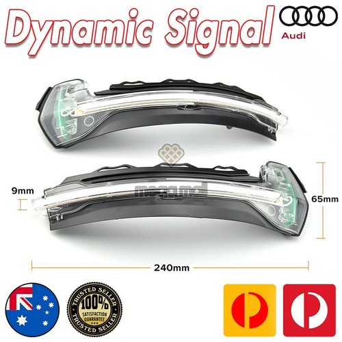 For AUDI A3 S3 Rs3 8V 2013-18 Dynamic LED WING MIRROR INDICATOR Blinker ...