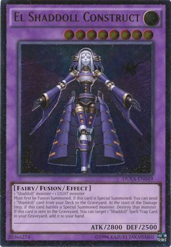 El Shaddoll Construct - DUEA-EN049 - Ultimate Rare - Unlimited Edition ...