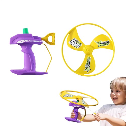 Outdoor Flying Disc Toy Handheld Dragonfly Aircraft Educational Flying ...