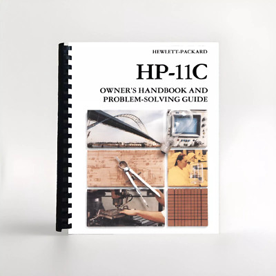 Manual for Hewlett Packard HP 11C Calculator | eBay